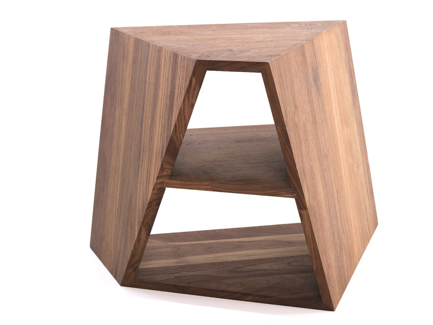 VARAN Side table with integrated magazine rack By MORE | design Gil Coste