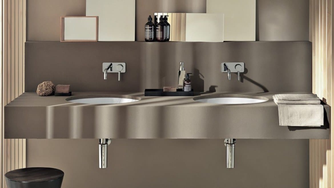 VARIFORM Undermount round Vitreous China washbasin By Geberit