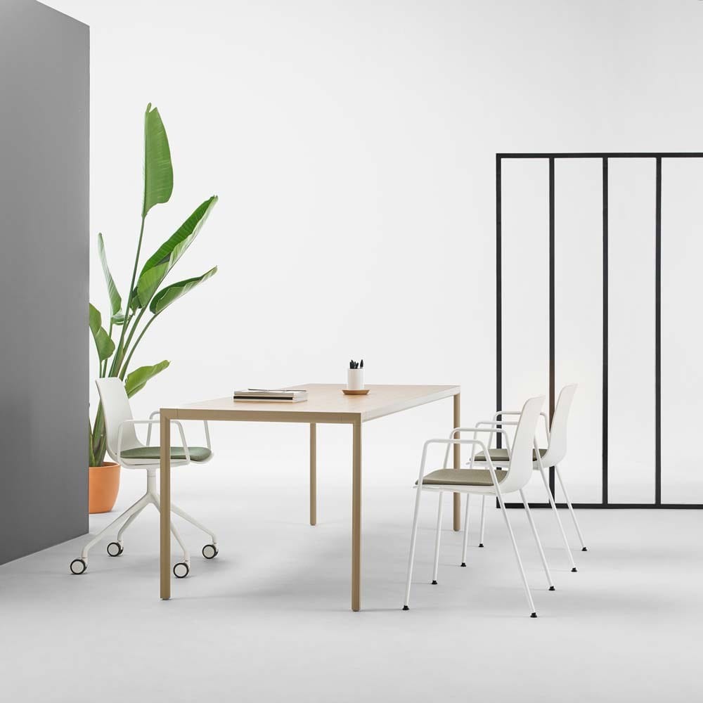 VARYA Stackable polypropylene chair with armrests By INCLASS | design ...