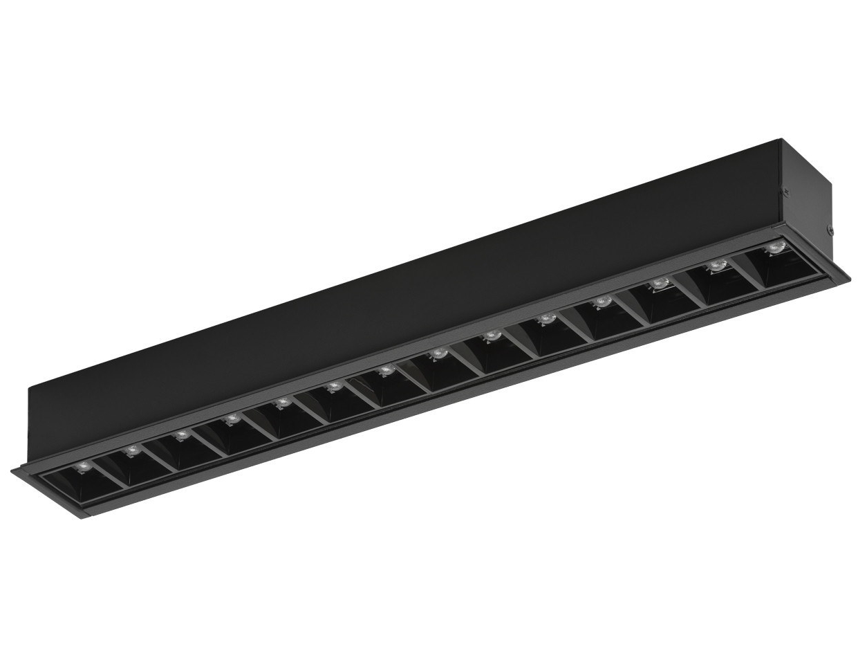 LED recessed powder coated aluminium Lamp for false ceiling VECTOR ...