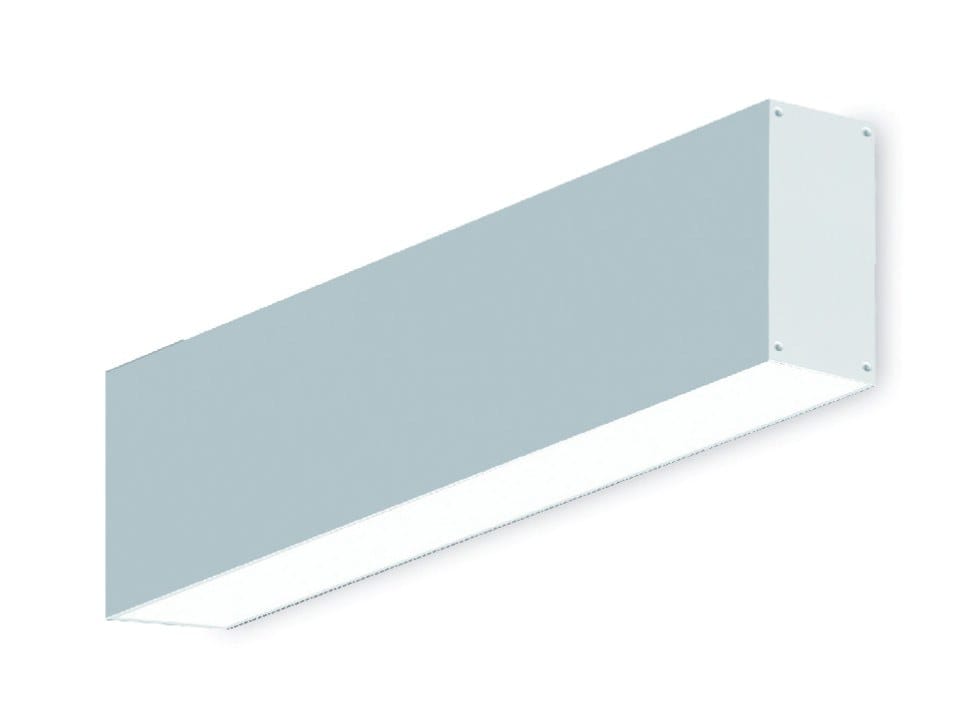 LED powder coated aluminium wall light VECTOR WALL D/I 8525 By Metalmek