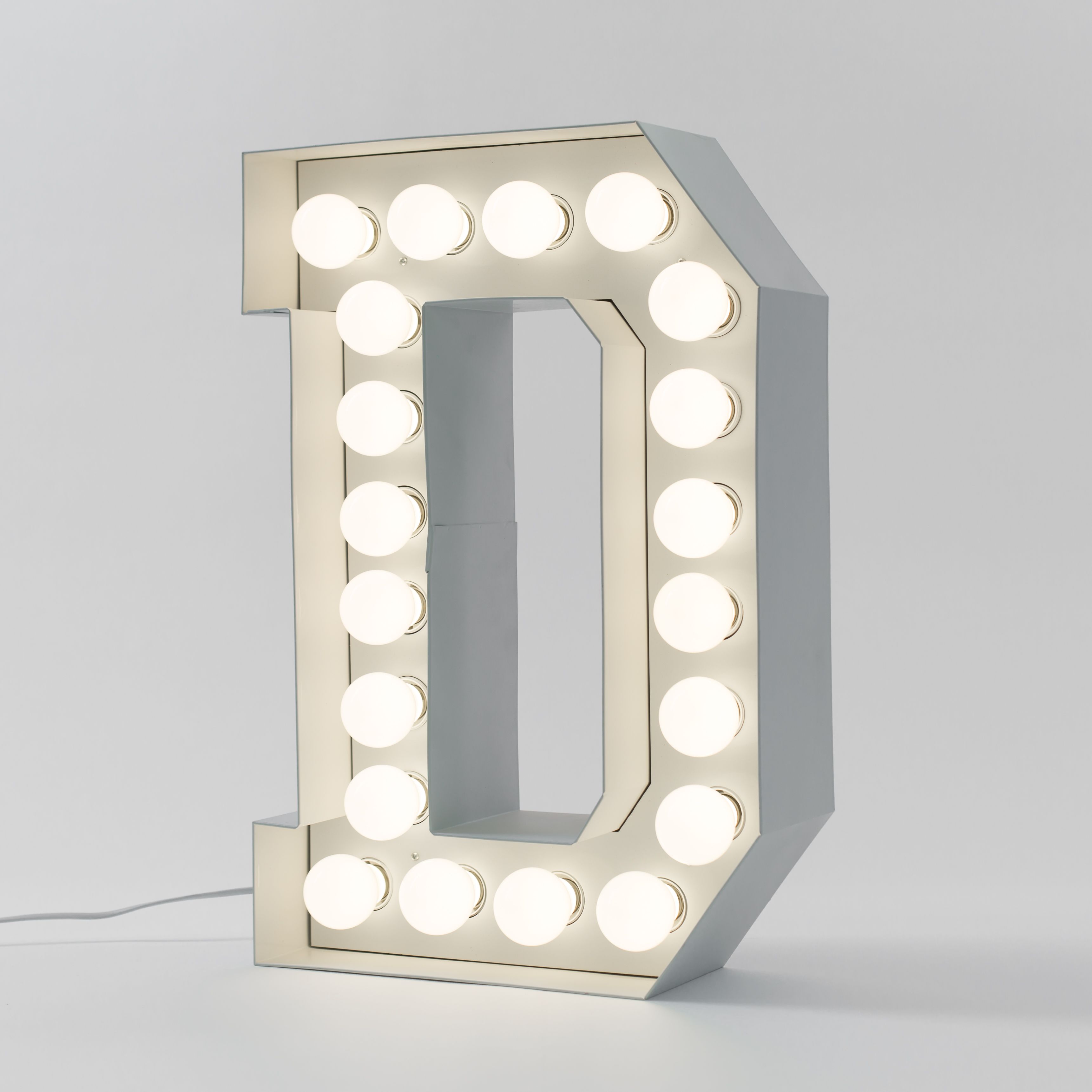 VEGAZ lettera luminosa a LED By Seletti