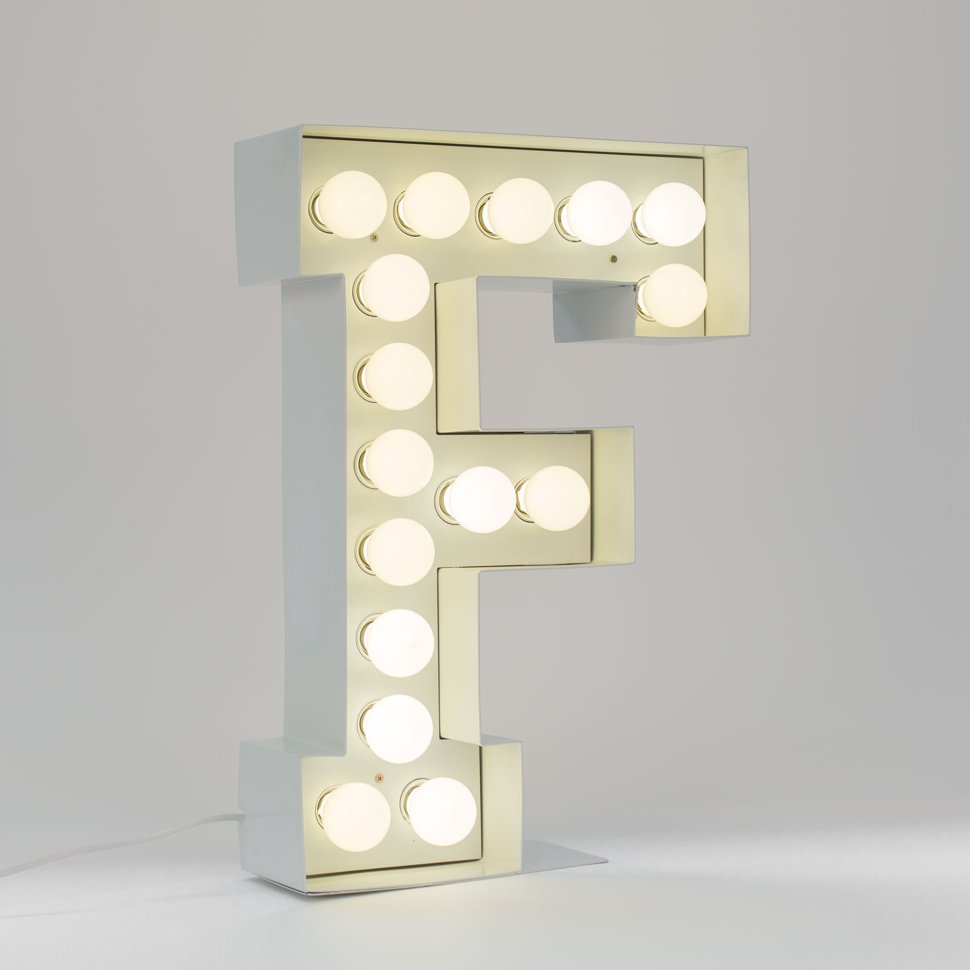 VEGAZ lettera luminosa a LED By Seletti