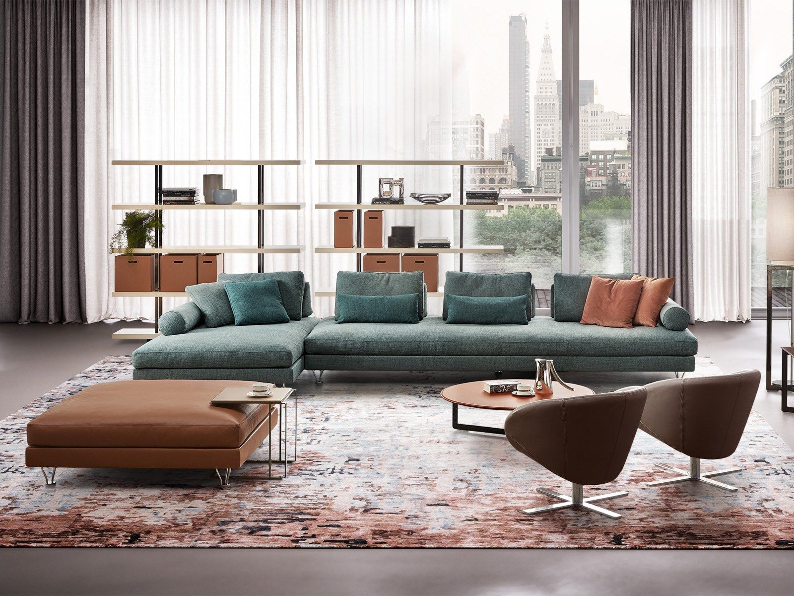 VELIERO Fabric sofa By Dema | design Gianfranco Gualtierotti