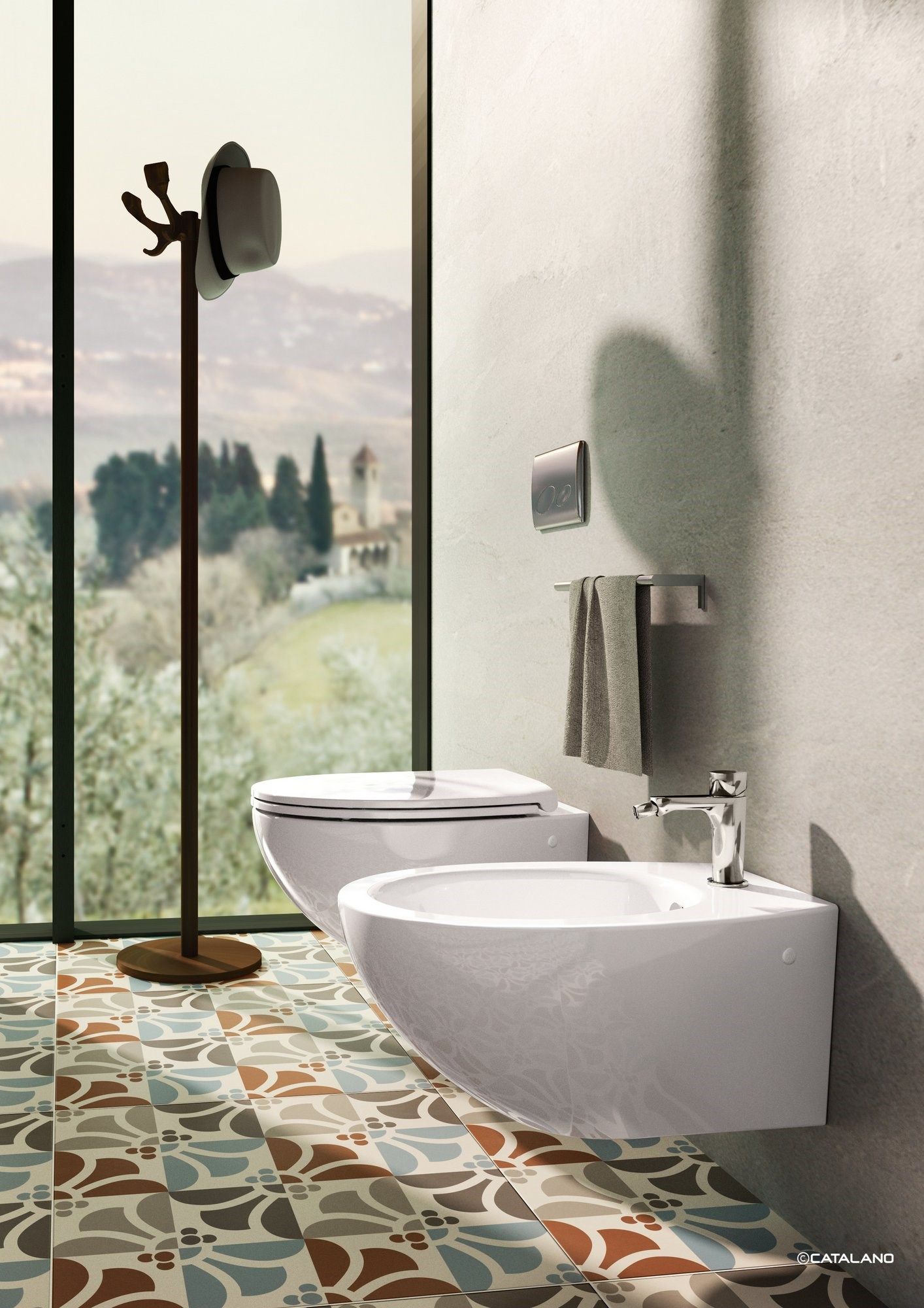 VELIS | Wall-hung toilet Velis Collection By CERAMICA CATALANO