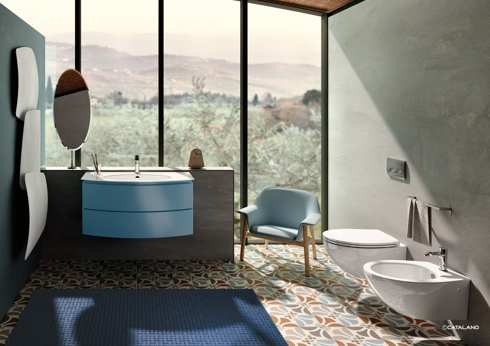 VELIS | Wall-hung toilet Velis Collection By CERAMICA CATALANO