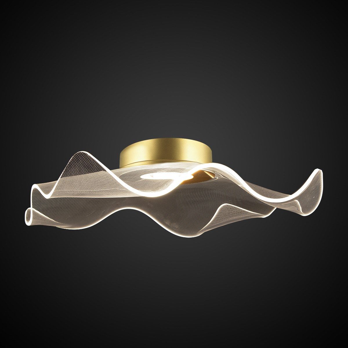 VELO NO.2 LED acrylic ceiling lamp By Altavola Design | design Katarzyna Ławniczak, Junyan Zhang