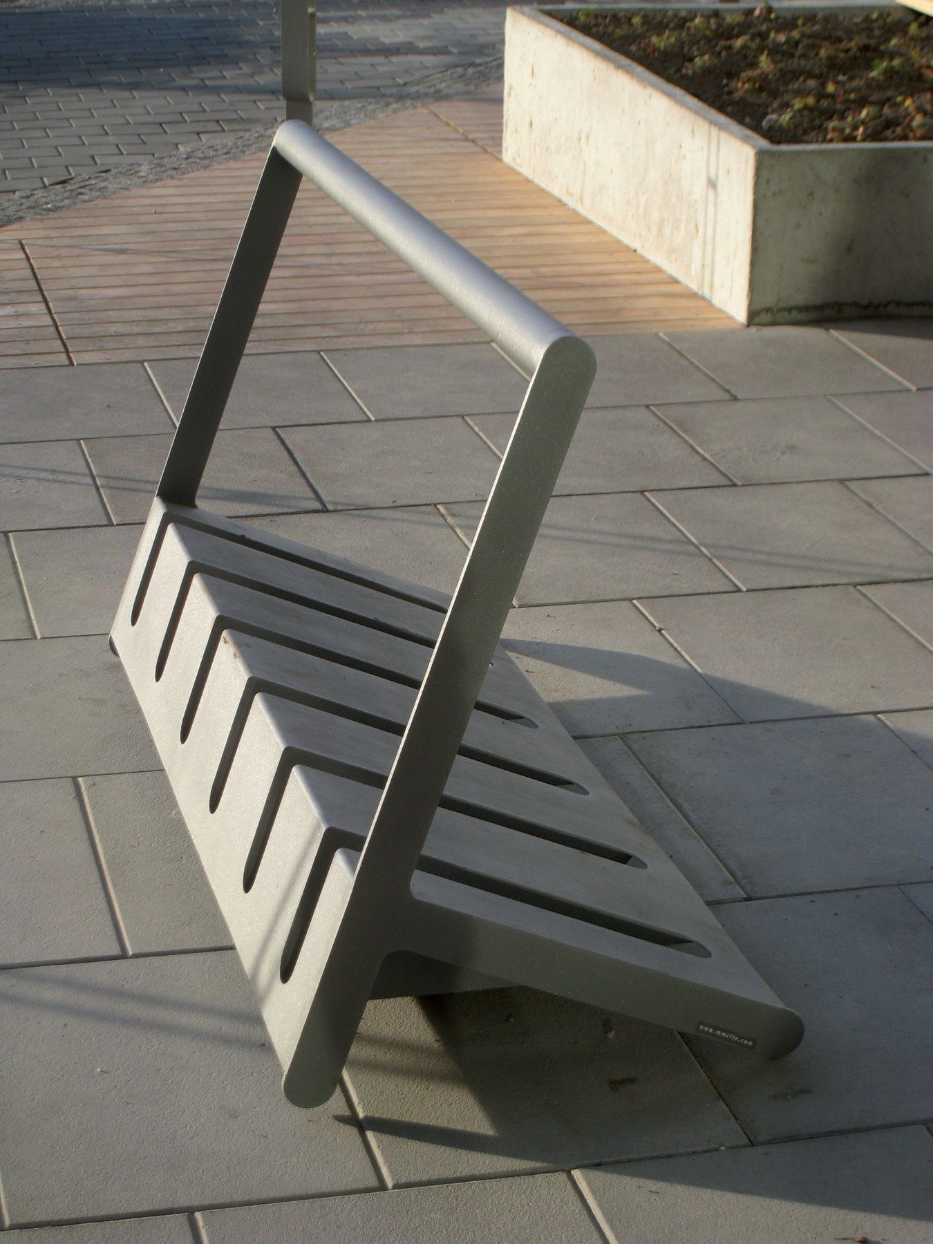 Steel Bicycle rack VELO By mmcité1 design David Karásek, Radek Hegmon