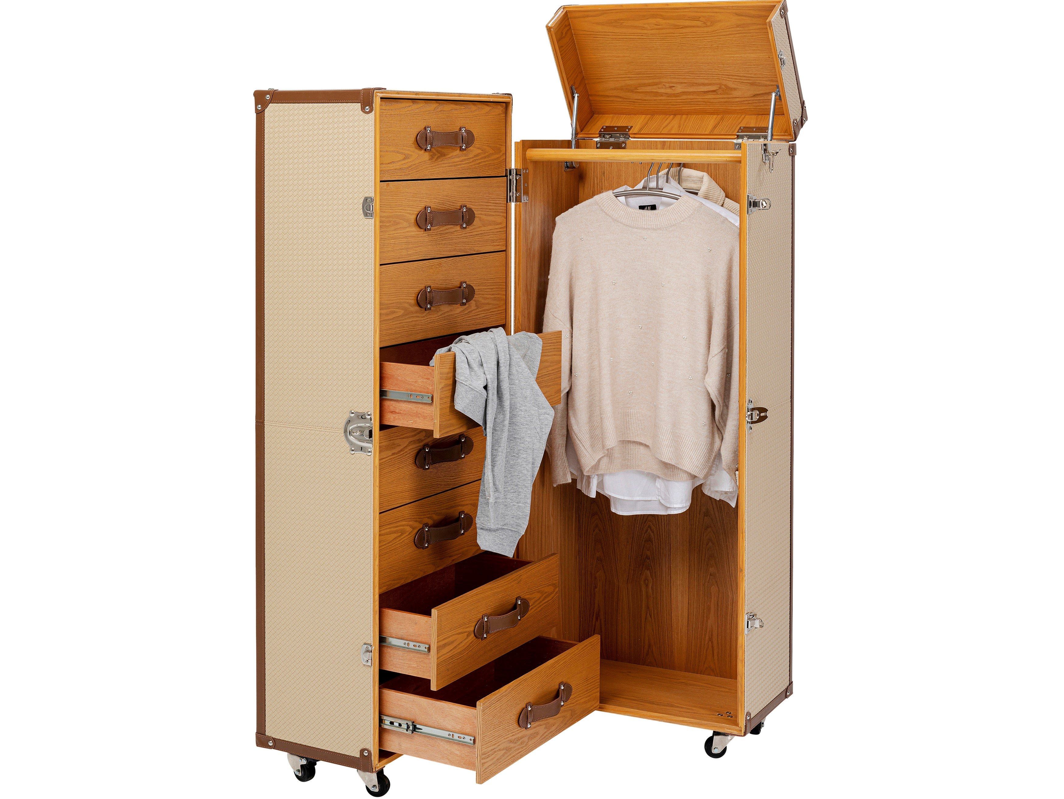 VENEZIA | Wardrobe with casters By KARE Design