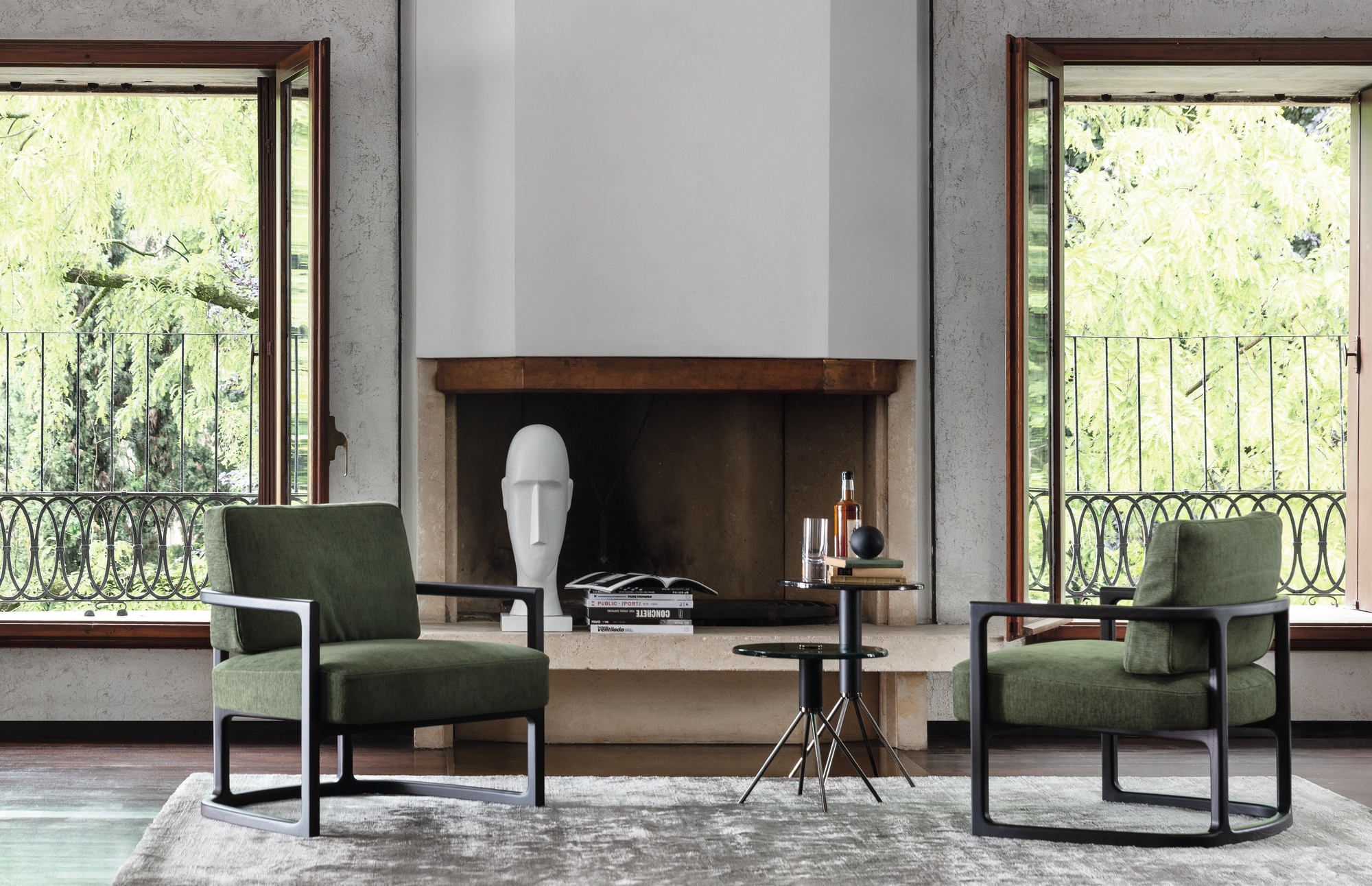 VENUS easy chair By Porada design Emmanuel Gallina