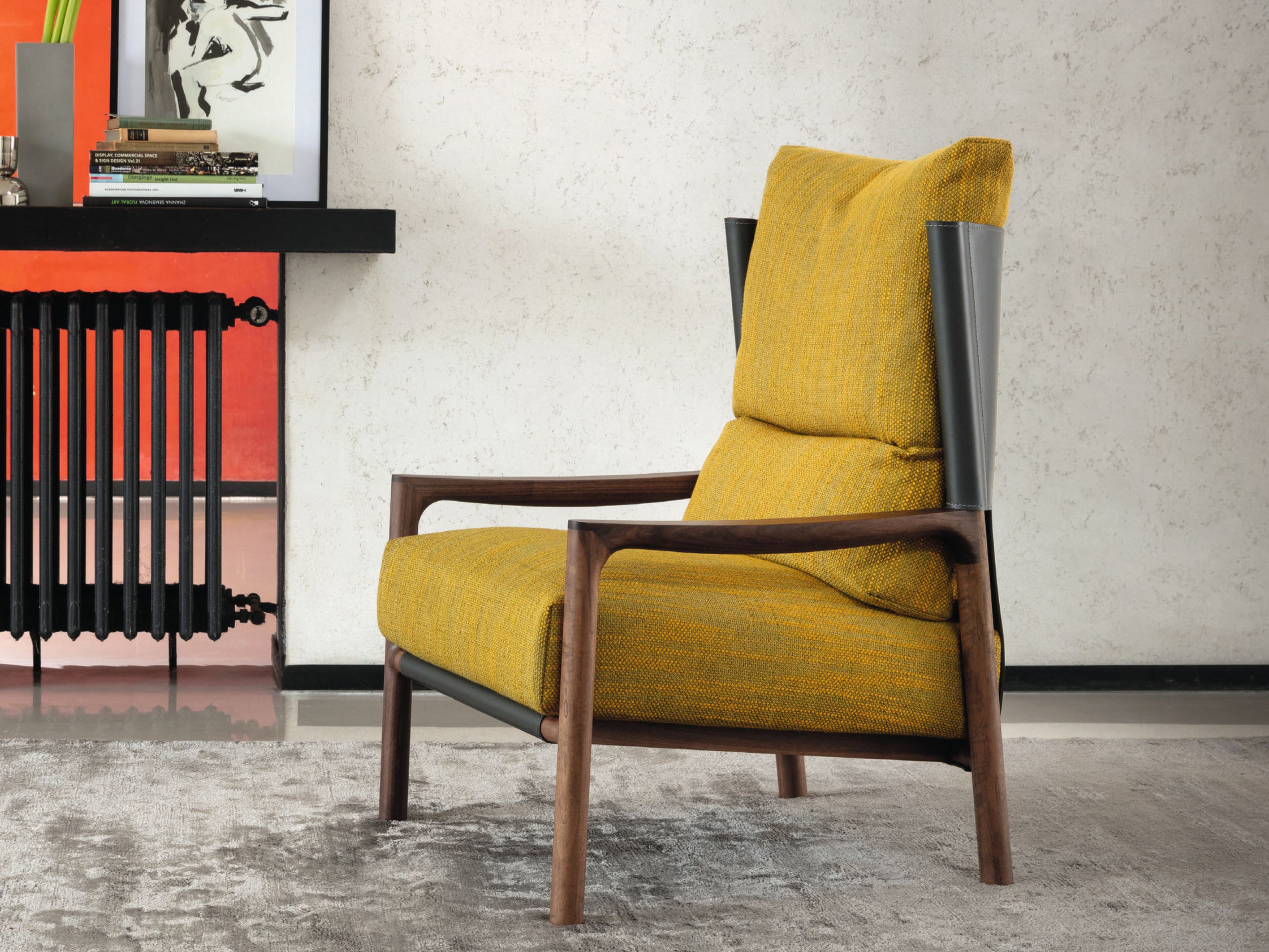 VERA | Bergere armchair By Porada design Gabriele & Oscar Buratti