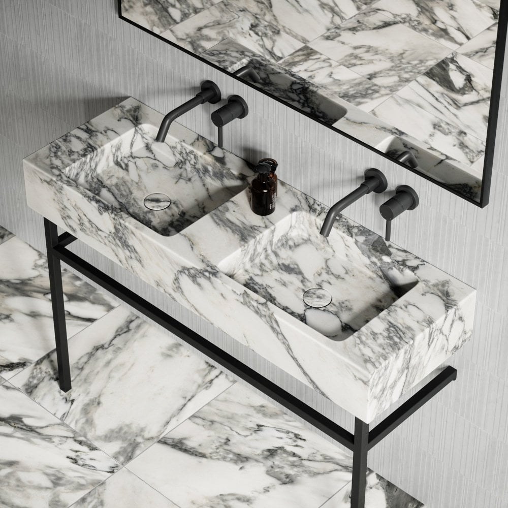 VERNANTE | Console sink with integrated washbasin By LUSSO