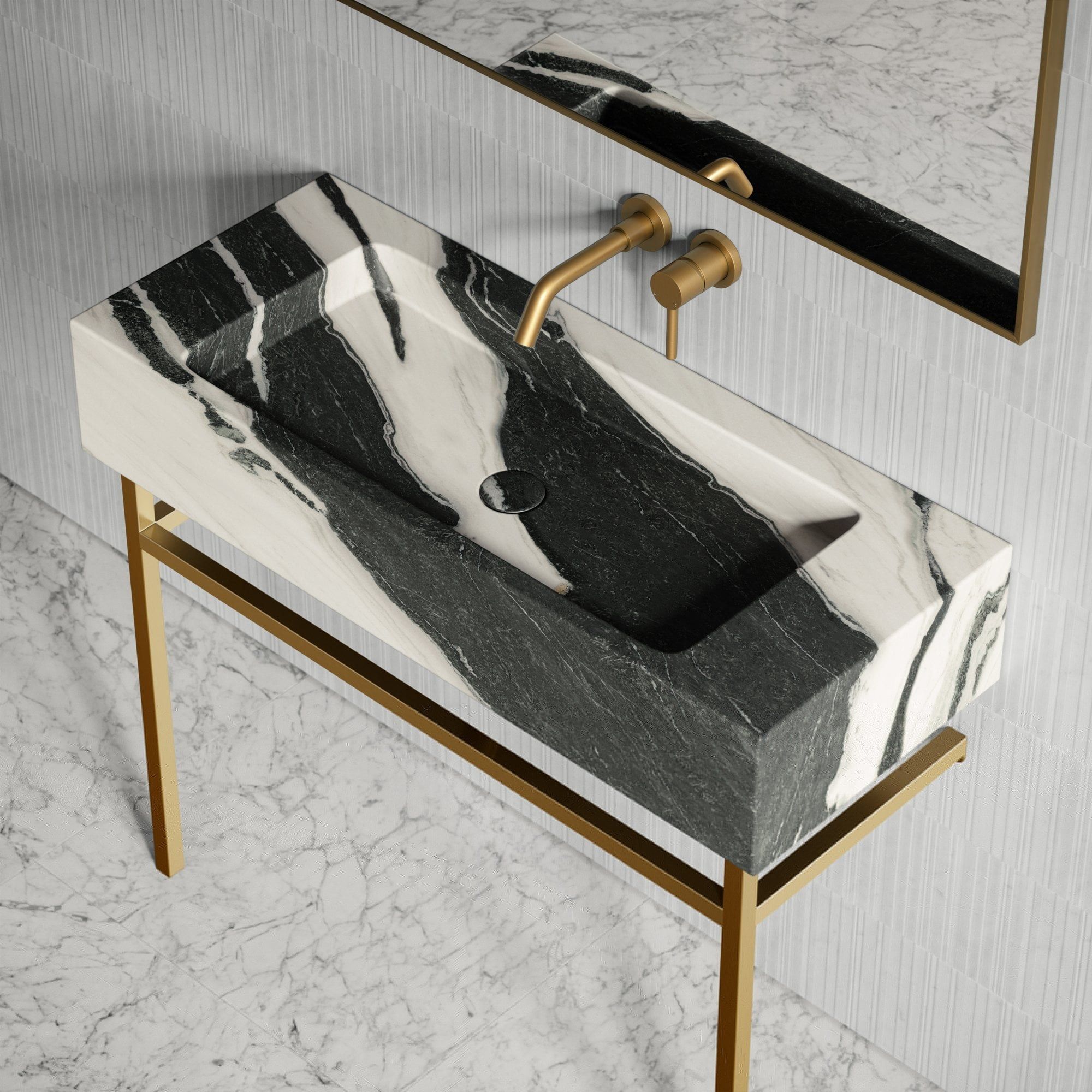 VERNANTE | Single console sink By LUSSO
