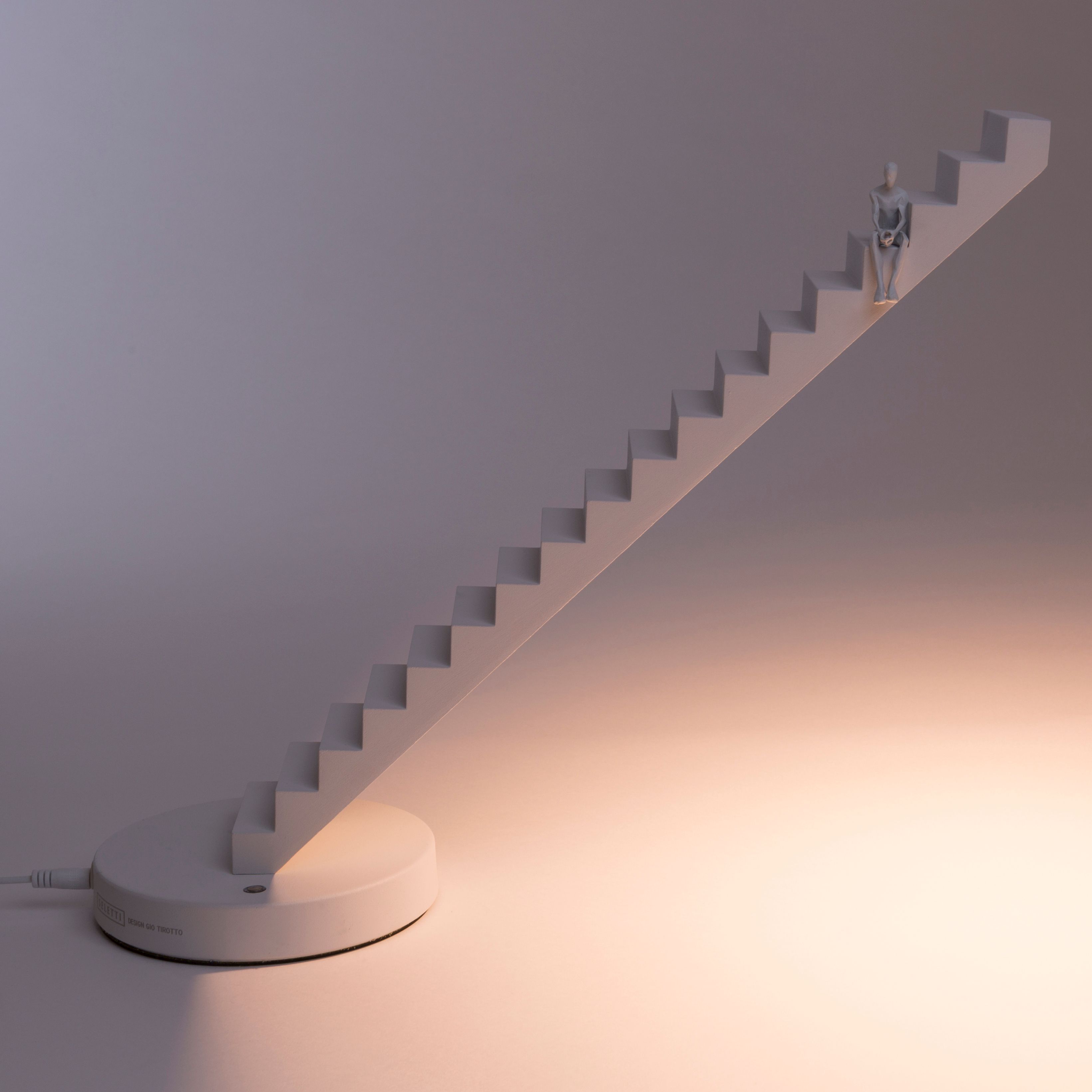 Aluminium table lamp VERSO By Seletti design Gio Tirotto