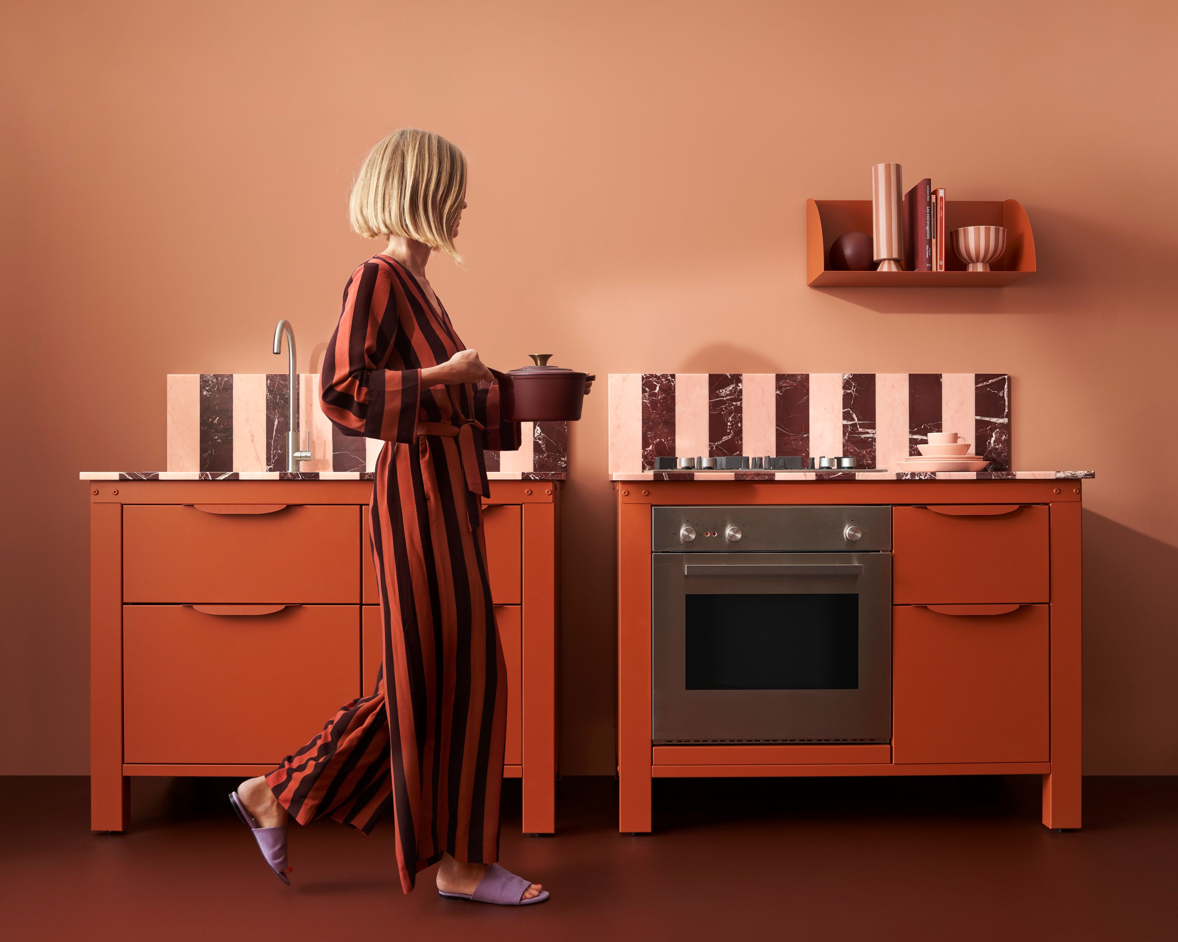 VERY SIMPLE TEKLAN EDITION Stainless steel fitted kitchen By Very ...