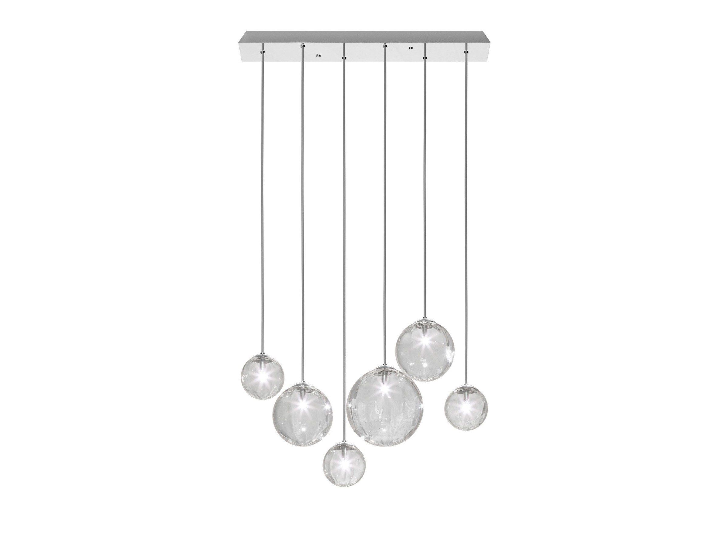 VETRERIA VISTOSI - PUPPET SP L Blown glass pendant lamp By In Stock ...