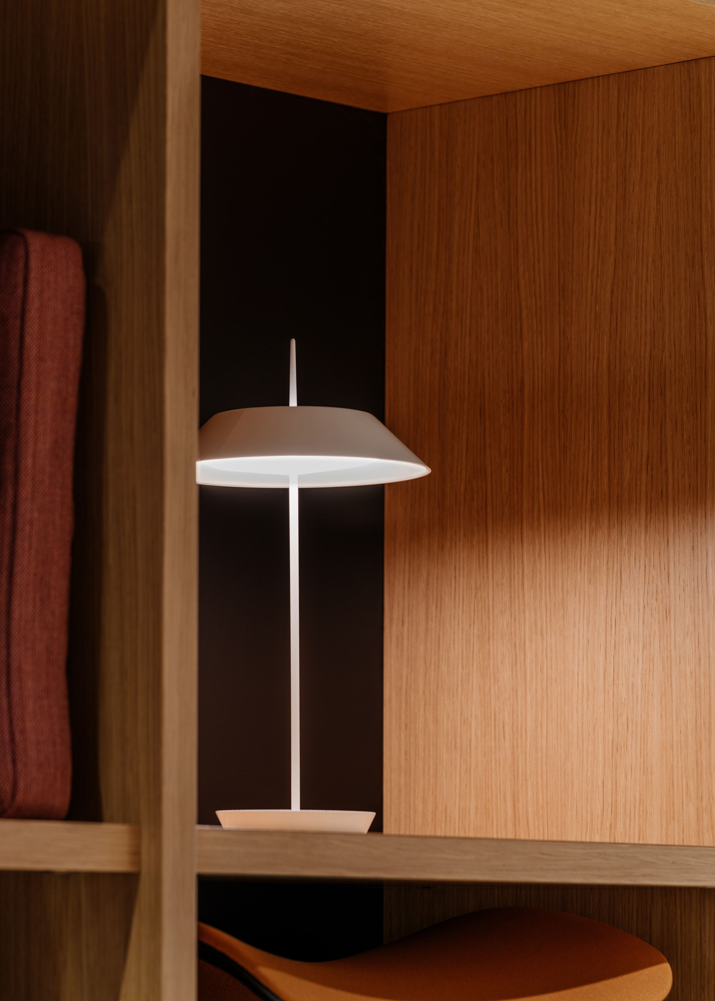 VIBIA - MAYFAIR MINI BEIGE table lamp By In Stock design Diego Fortunato