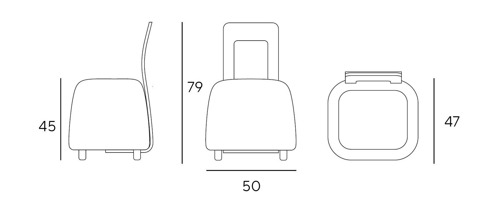 VICE-VERSA Rectangular pouf By INNOVA Imbottiti | design Eleonora Barillari