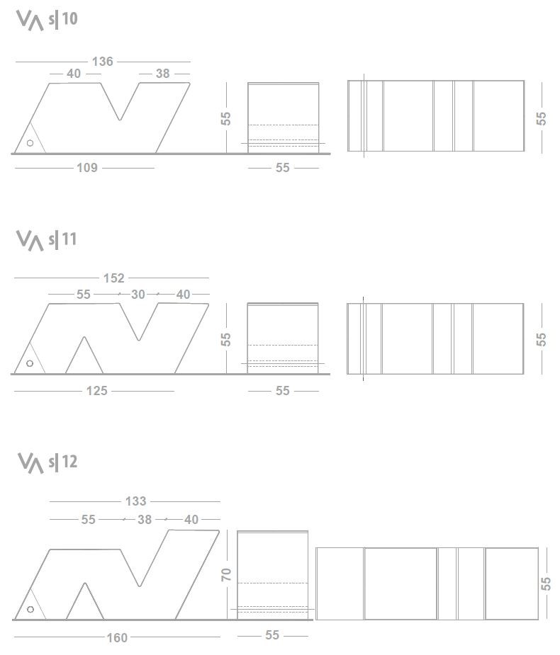 VICEVERSA V10/V11/V12 Silla para exteriores de piedra reconstituida By ...