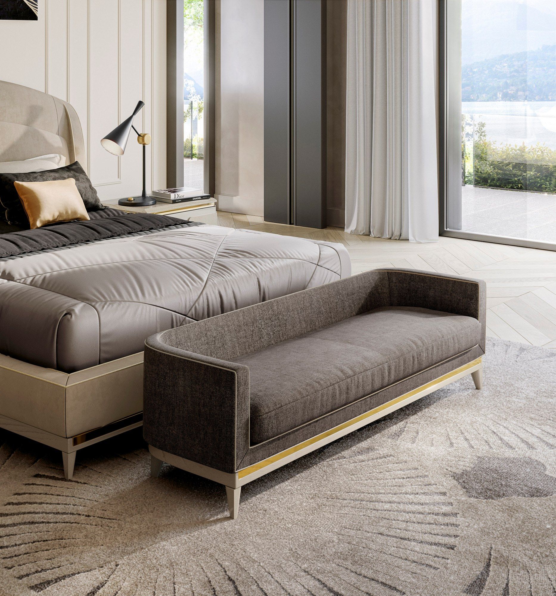 VICTOR | Bed By A.R. Arredamenti design Lucia Ippolito