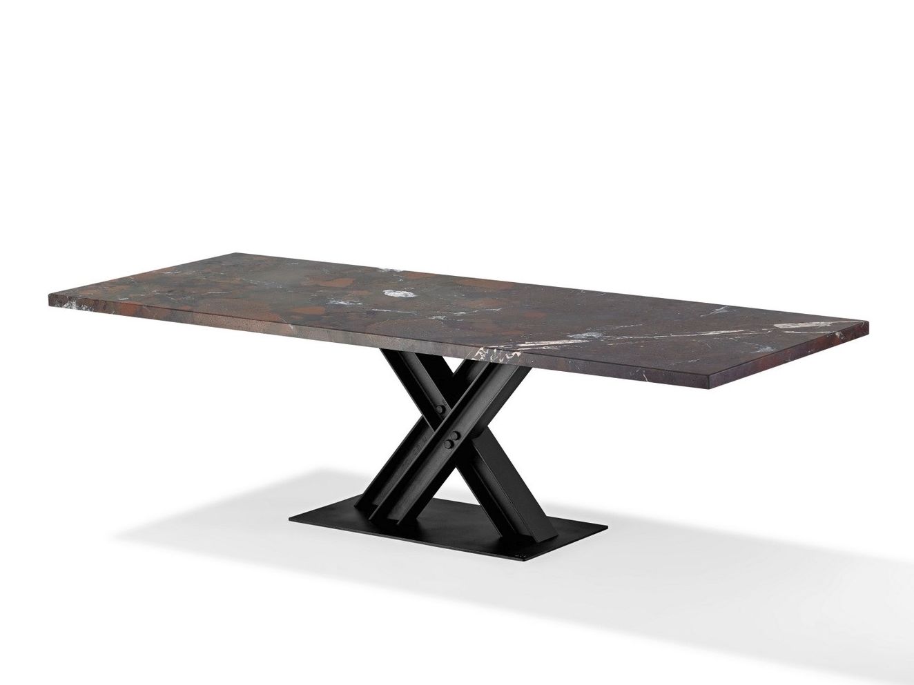 VICTOR 1470 | Natural stone table Rectangular natural stone table By ...