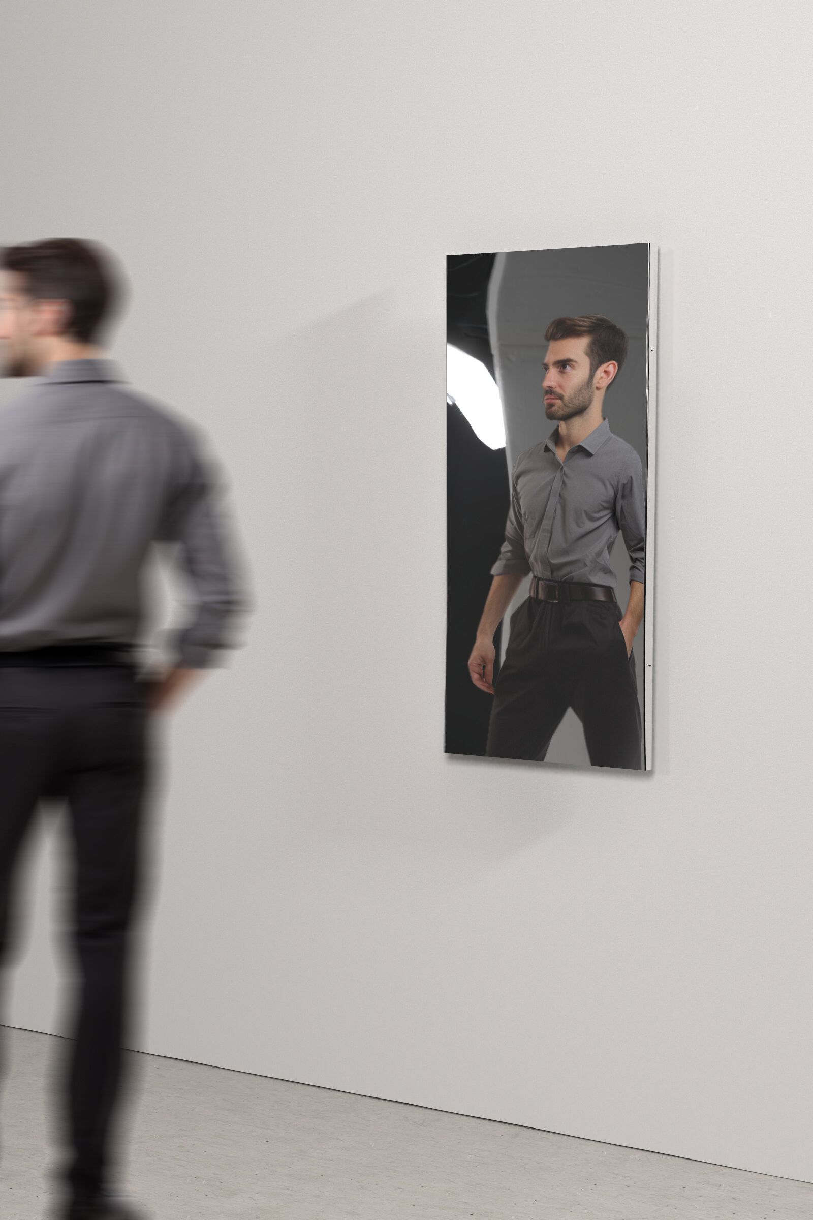 DISTORTING MIRROR 100x45 Specchio By VIDAME EDITIONS