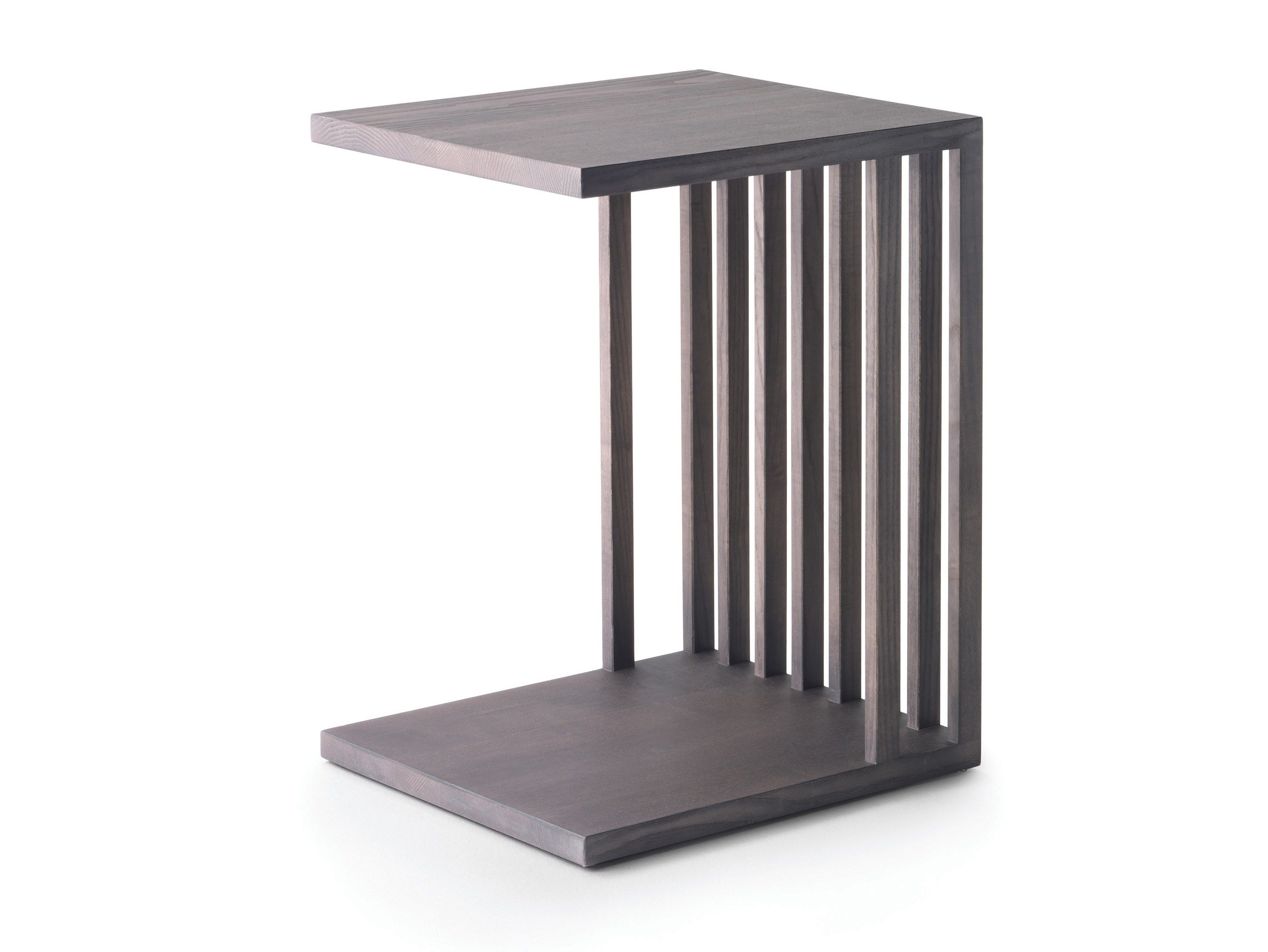 Rectangular solid wood coffee table VIENNA By Flexform