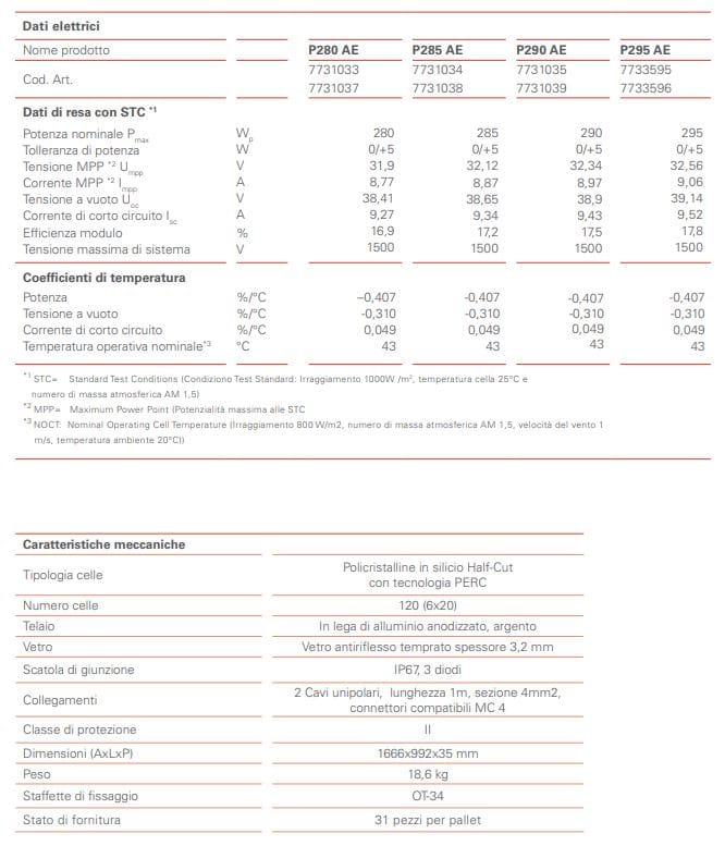 VITOVOLT 300 M-AE Photovoltaic module By VIESSMANN