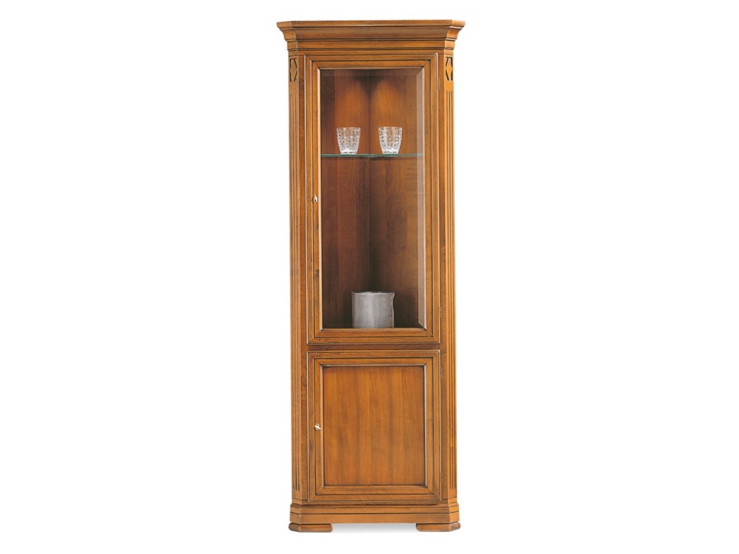 VILLA BORGHESE | Corner display cabinet By SELVA