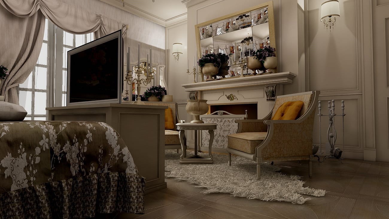 TOSCA | Camera da letto Villa sul lago Tosca Collection By Martini Interiors