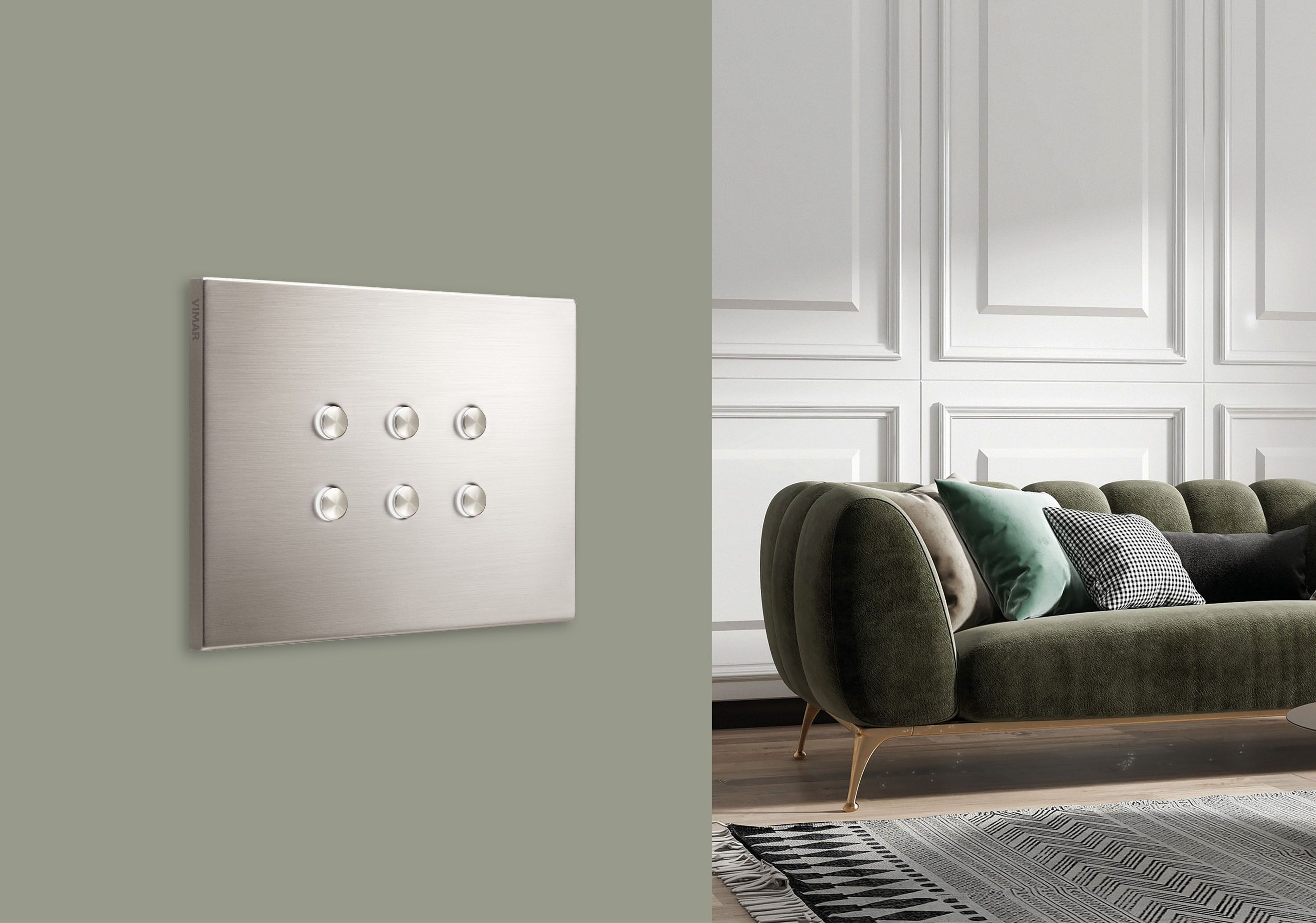 EIKON EXÉ TONDO Metal wiring accessories By VIMAR