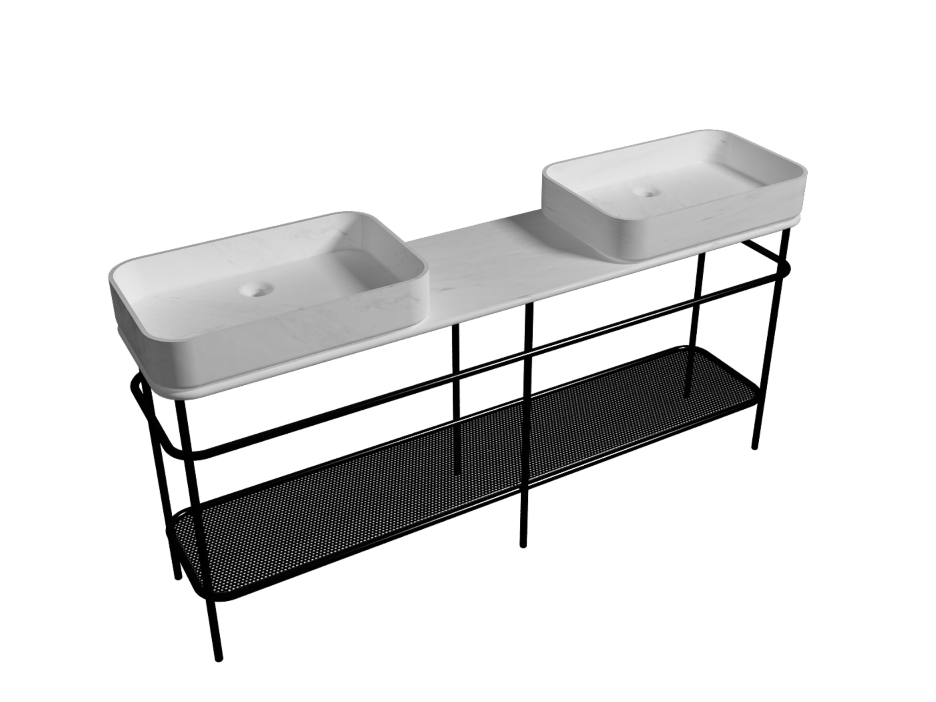 VINTAGE | Double console sink Vintage Collection By L'ANTIC COLONIAL ...