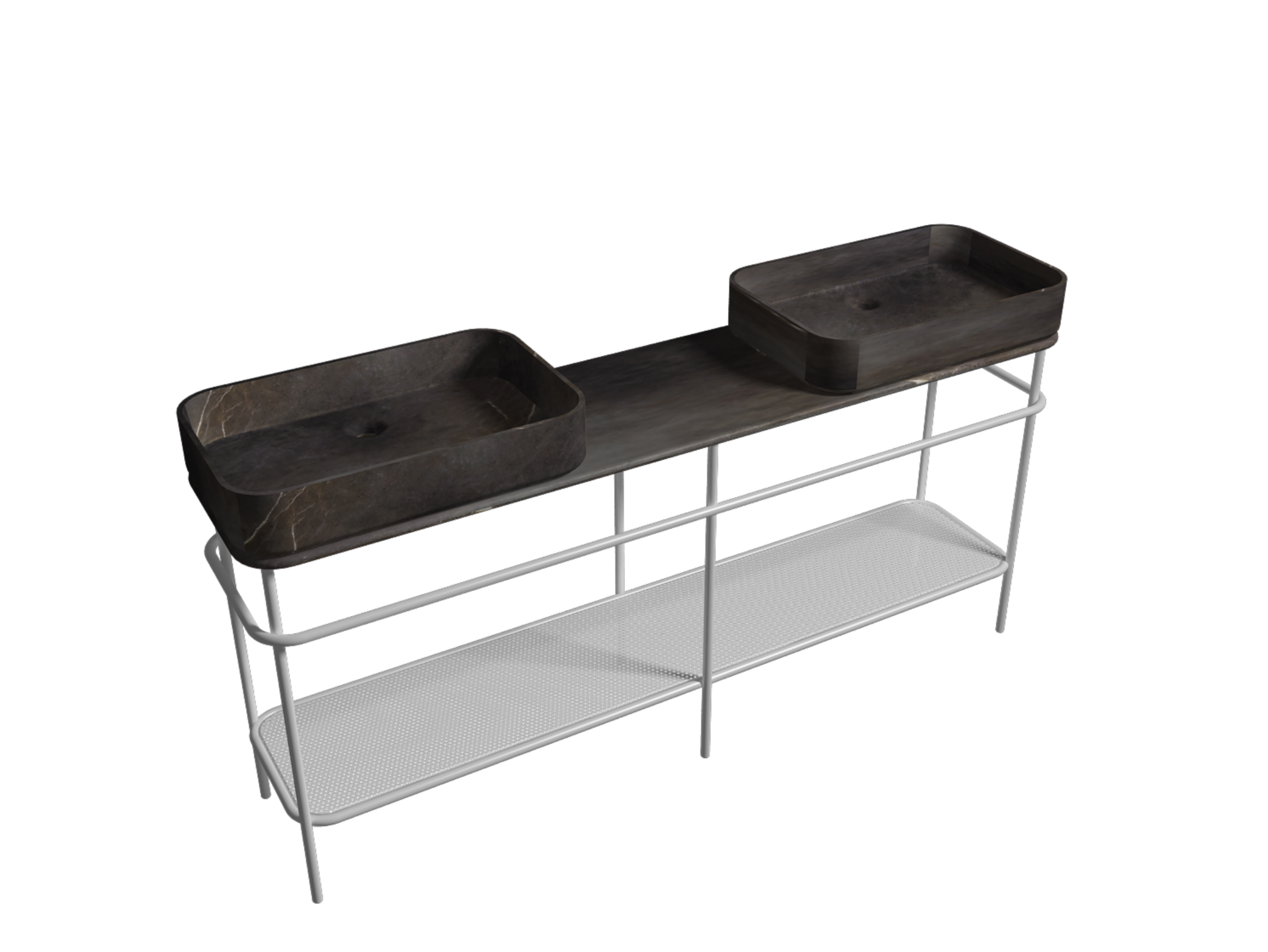 VINTAGE | Double console sink Vintage Collection By L'ANTIC COLONIAL ...