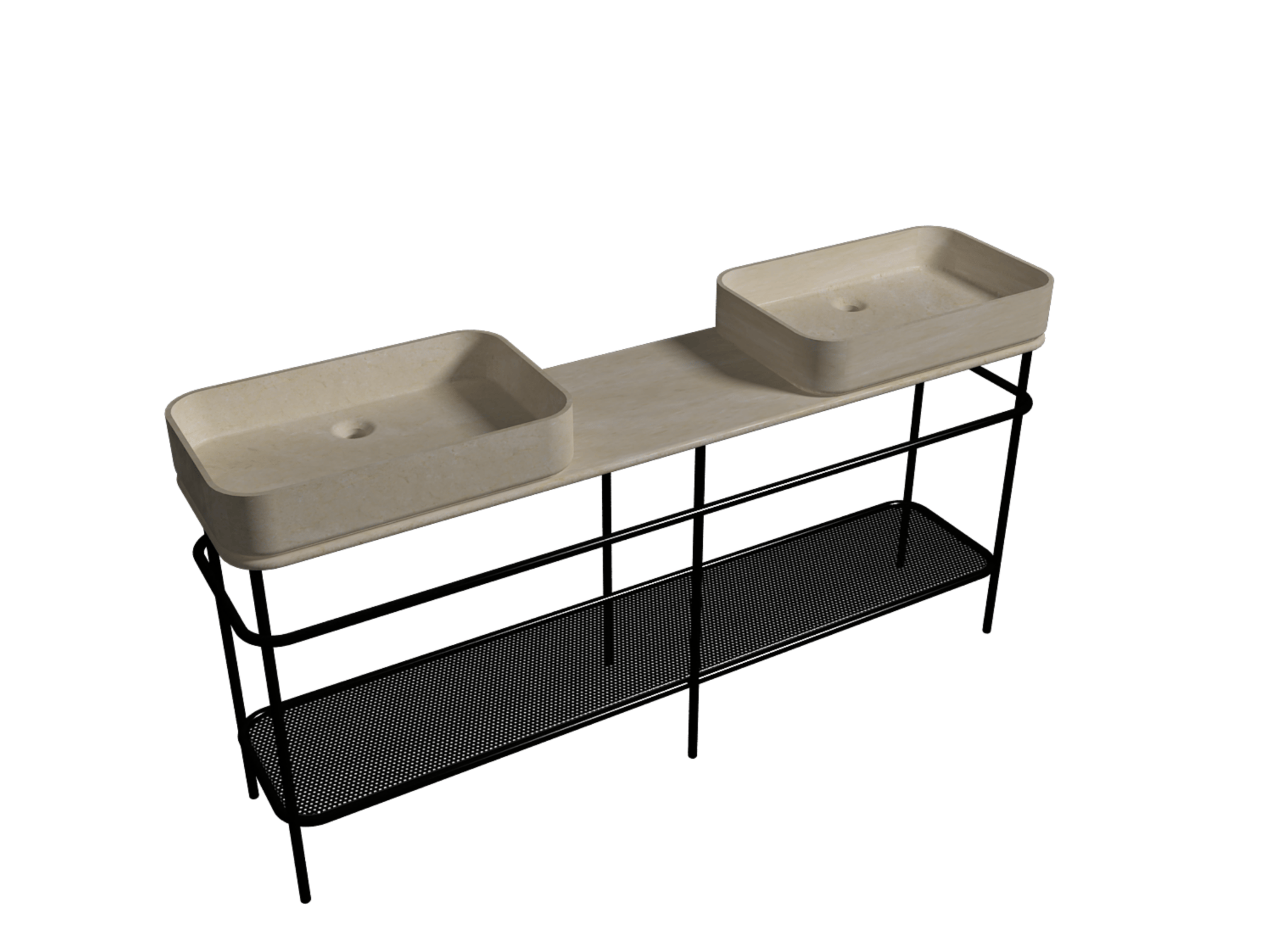 VINTAGE | Double console sink Vintage Collection By L'ANTIC COLONIAL ...