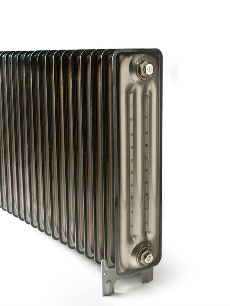 Vintage style wall-mounted steel decorative radiator VINTAGE By VASCO