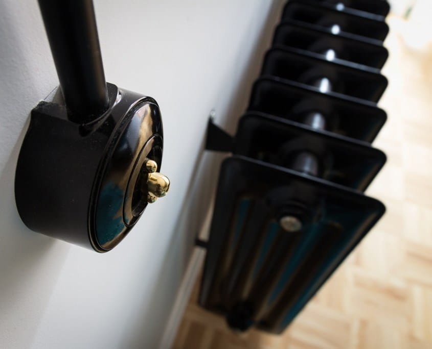 Vintage style wall-mounted steel decorative radiator VINTAGE By VASCO