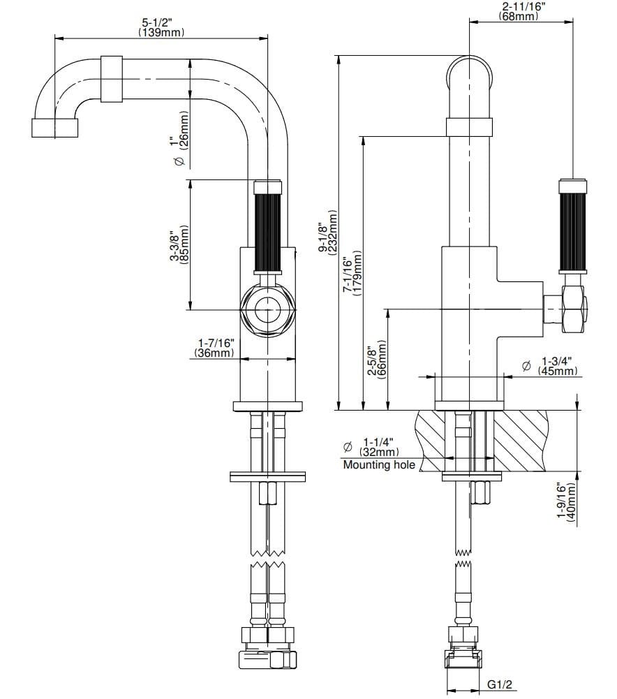 VINTAGE | Washbasin mixer By GRAFF