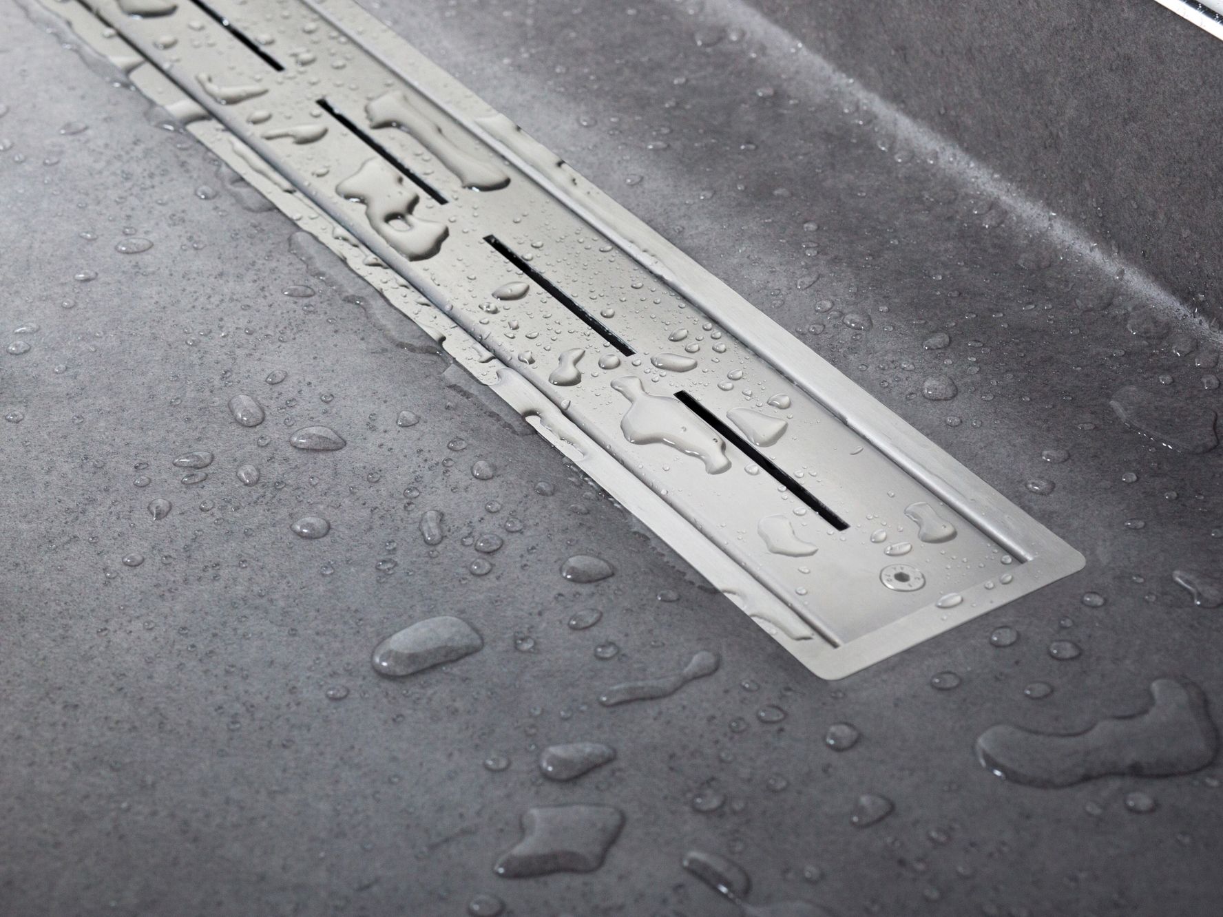 Stainless steel shower channel VINYL By ESS Easy Drain