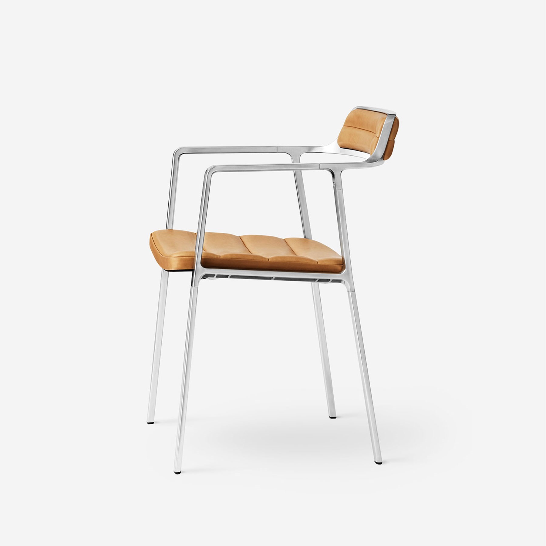 Upholstered chair with armrests VIPP451 By Vipp