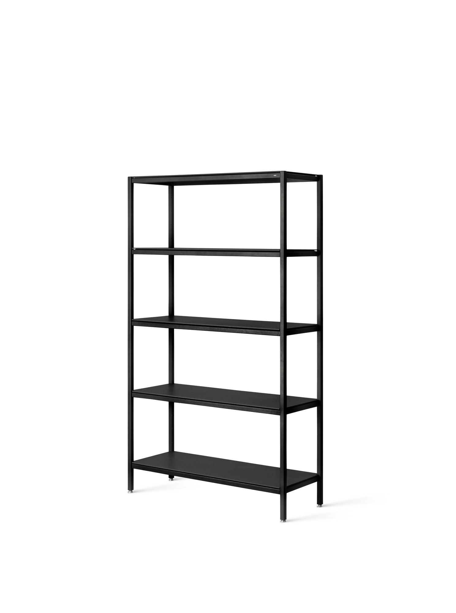 VIPP475 Open freestanding double-sided powder coated steel shelving ...