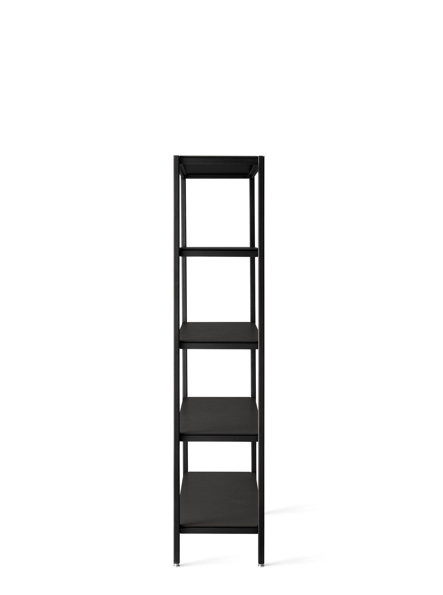 VIPP475 Open freestanding double-sided powder coated steel shelving ...