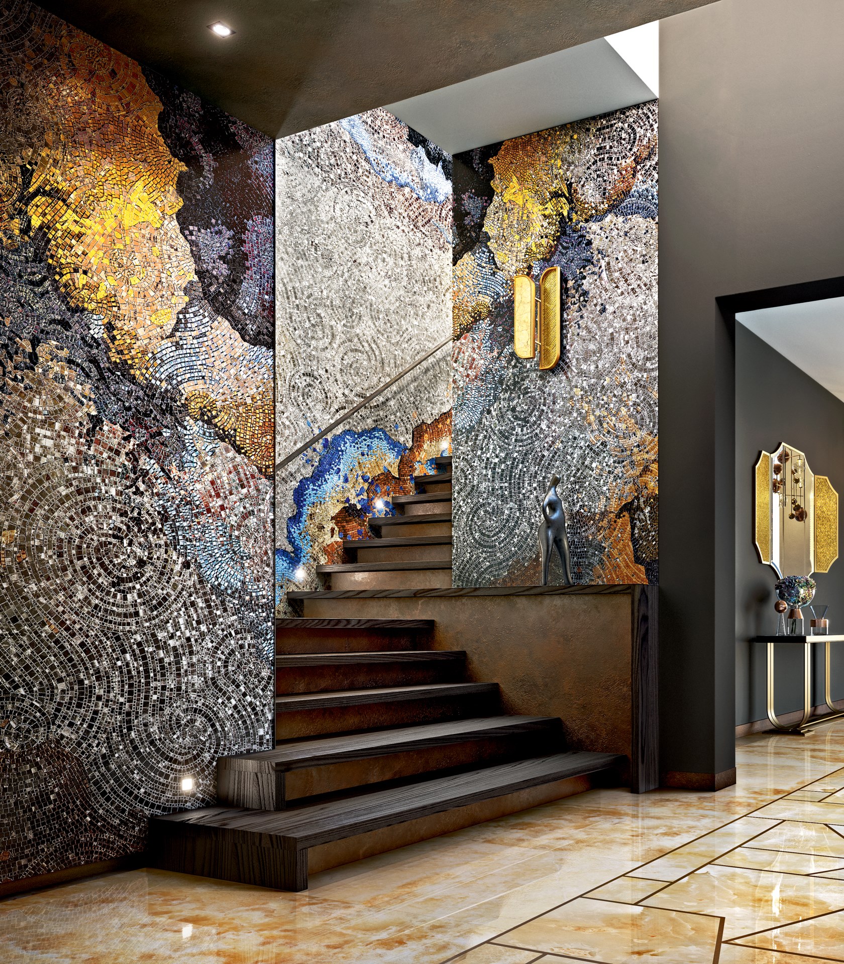 VISCONTI | Wall light Visconti Collection By Sicis design Massimiliano ...