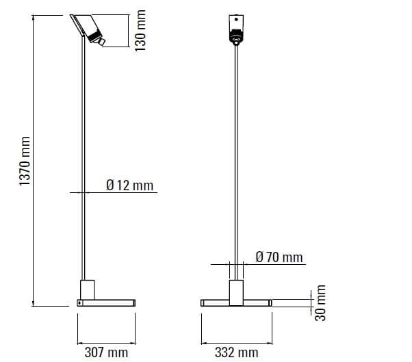 VISION 20/20 | Floor lamp By DCW éditions