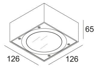 VISION S OUT 户外壁灯 By Deltalight
