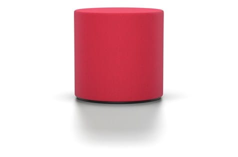 Round fabric pouf VISIONA STOOL By Vitra design Verner Panton