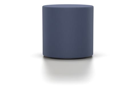 Round fabric pouf VISIONA STOOL By Vitra design Verner Panton