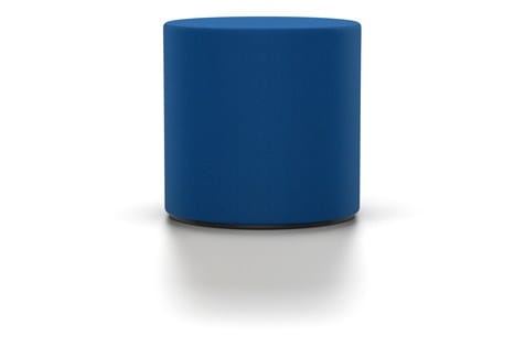 Round fabric pouf VISIONA STOOL By Vitra design Verner Panton