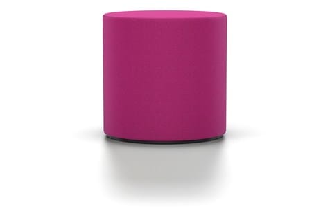 Round fabric pouf VISIONA STOOL By Vitra design Verner Panton