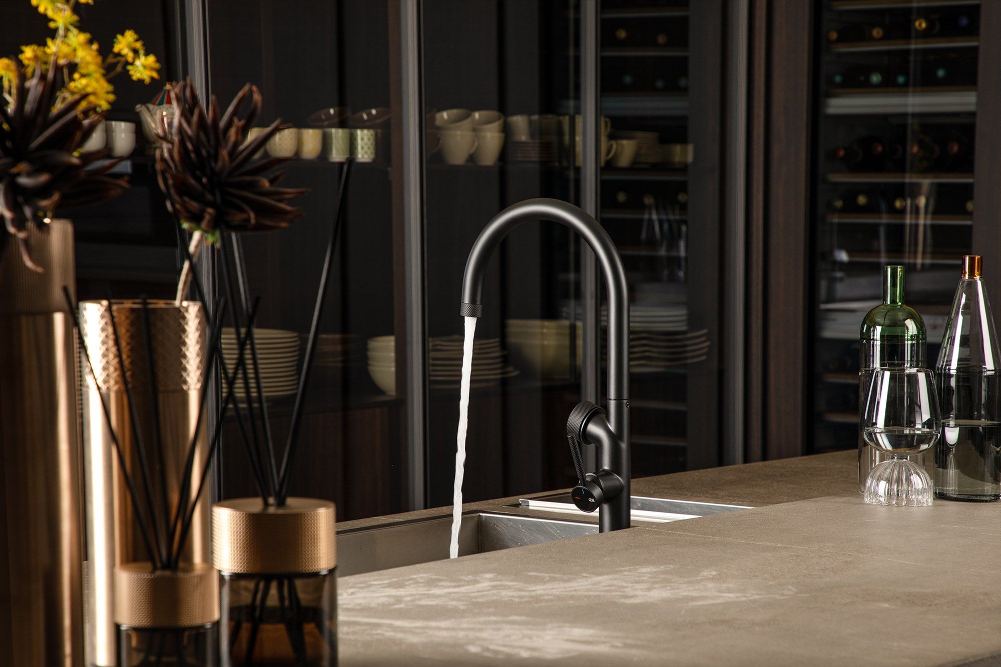 VITA Kitchen mixer tap By Gessi