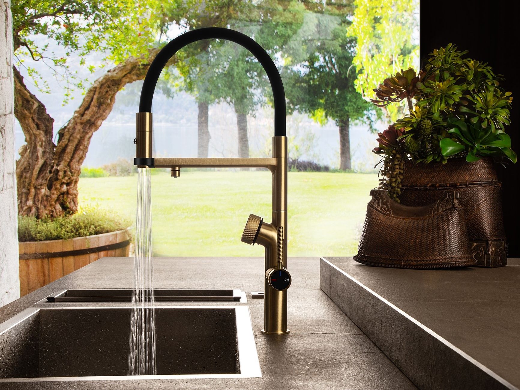 VITA Kitchen mixer tap By Gessi